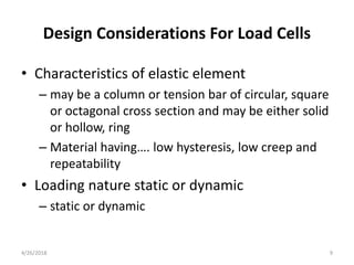 Multi range Load cell | PPT | Free Download