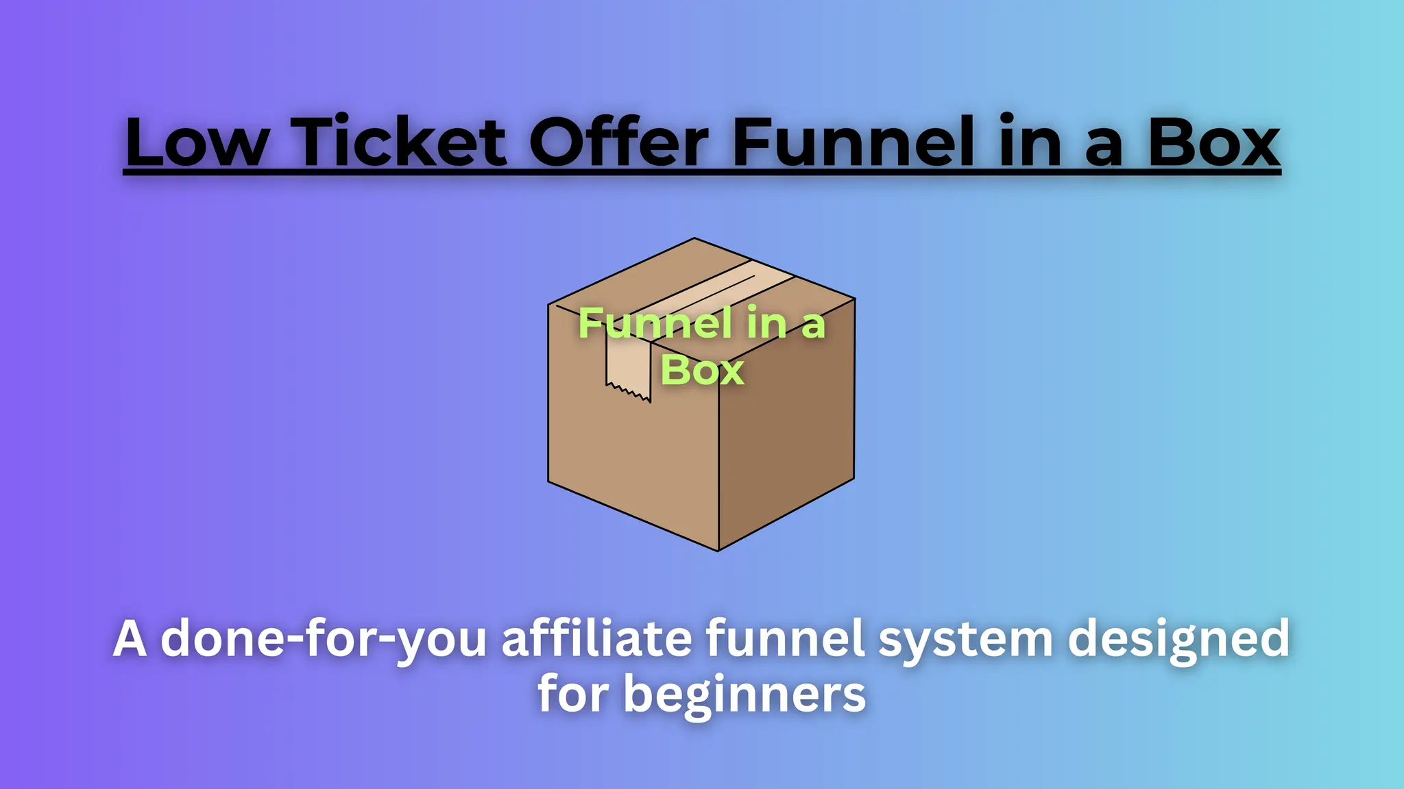 Done-for-You Funnel Starter Kit- LTO for Beginner | PDF