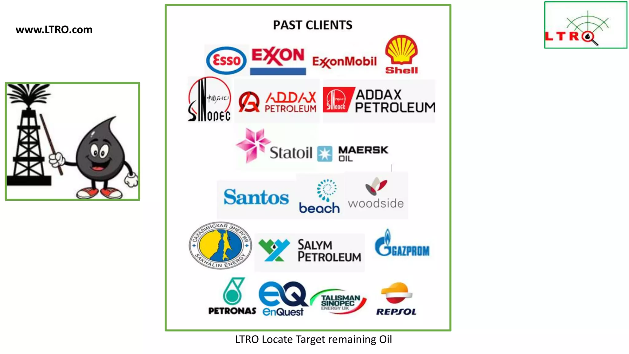 LTRO Locate Target remaining Oil | PPTX