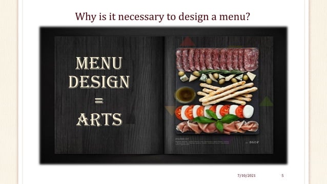 Slideshare menu management and restaurant concept development | PPT