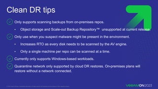 [VeeamOn23] MIA05 The Essential Guide to Veeam Recovery Orchestrator ...