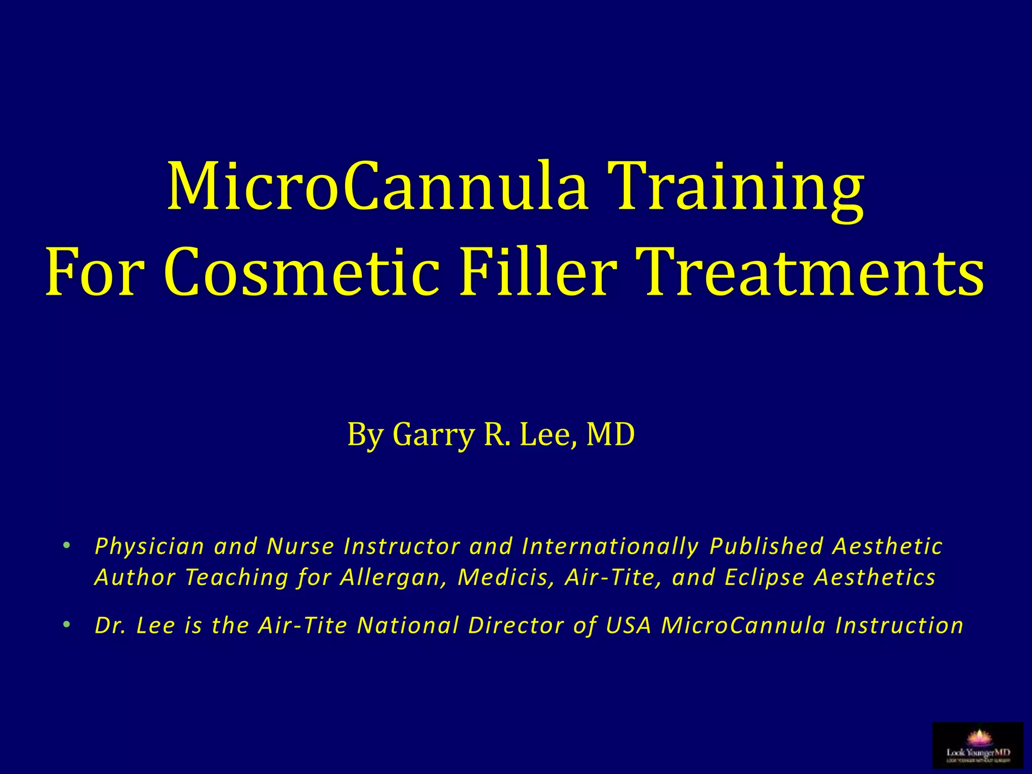 MicroCannula Training | PPT