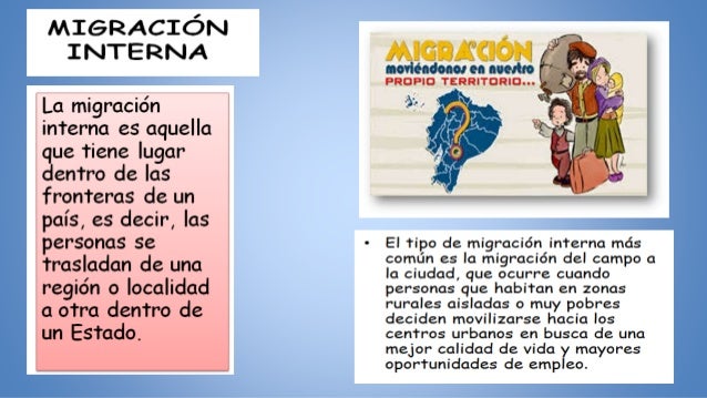 MIGRACION INTERNA