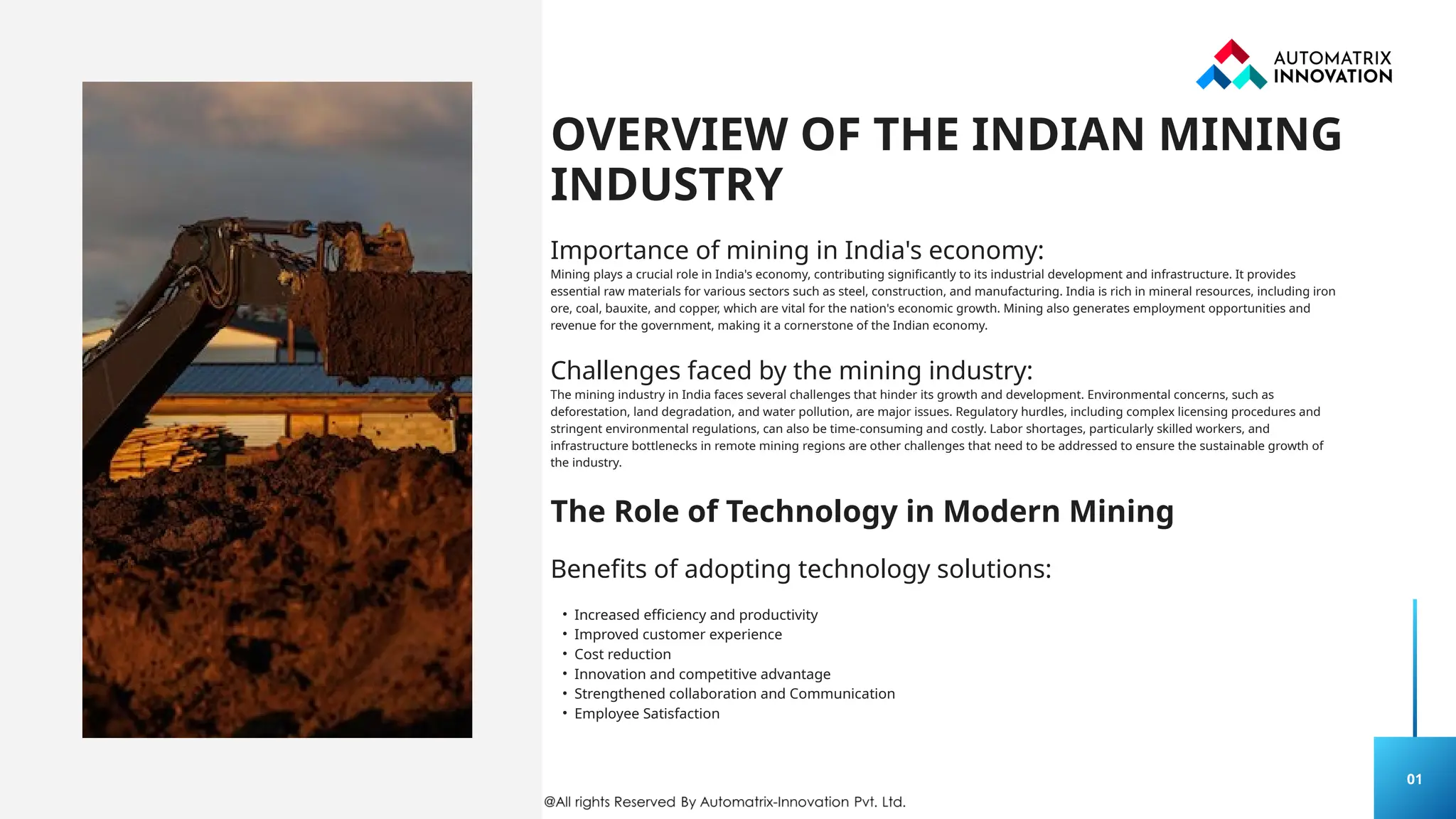 Overview of the Indian Mining Industry: Trends, Opportunities, and ...