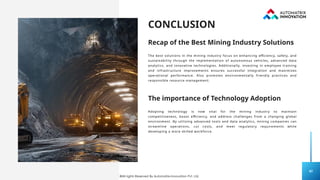 Overview of the Indian Mining Industry: Trends, Opportunities, and ...