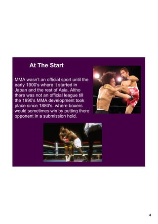 MMA Evolution | PDF | Boxing | Sports
