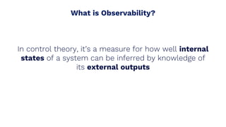 Observability - A mindset worth pursuing | PPTX