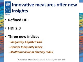 Human Development Report 2010 and Turkey | PPT
