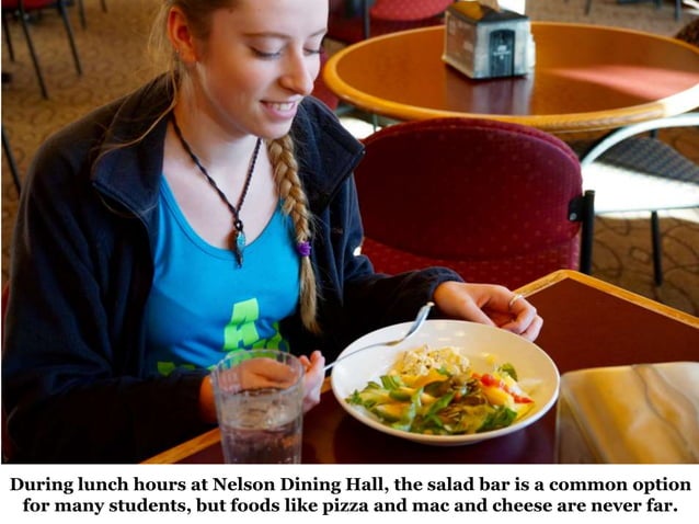 DU campus lacking healthy food choices | PPT