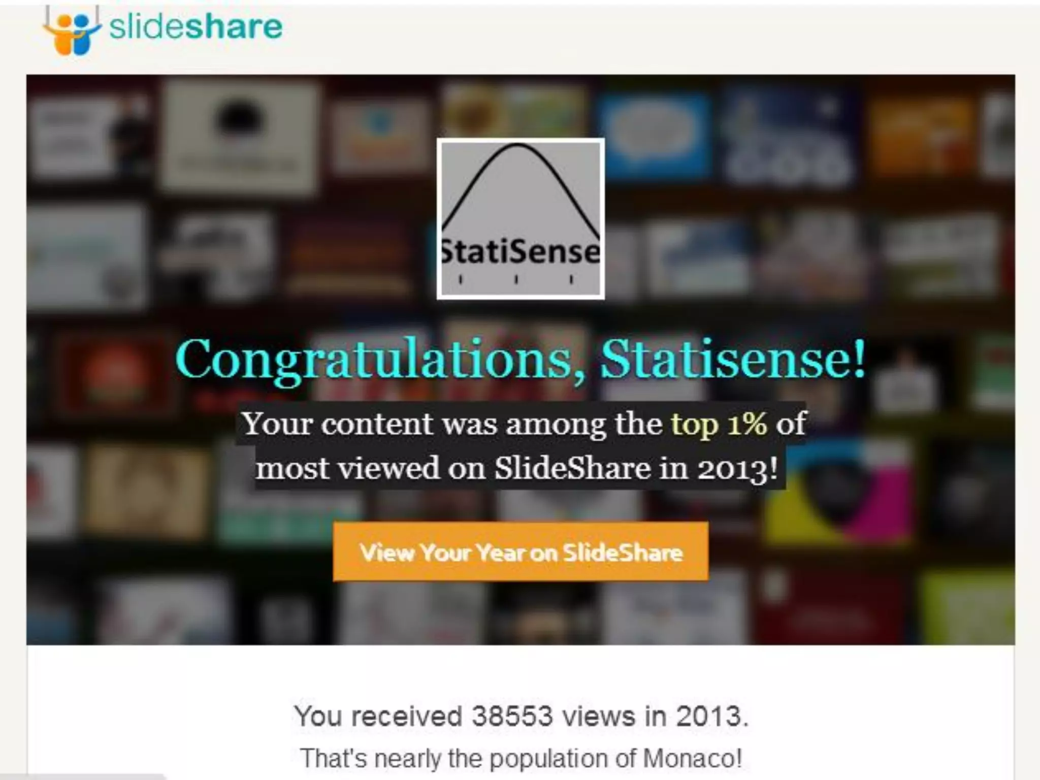 Slideshare on statiSense | PDF