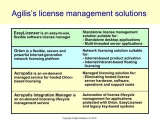 License Management Overview | PDF