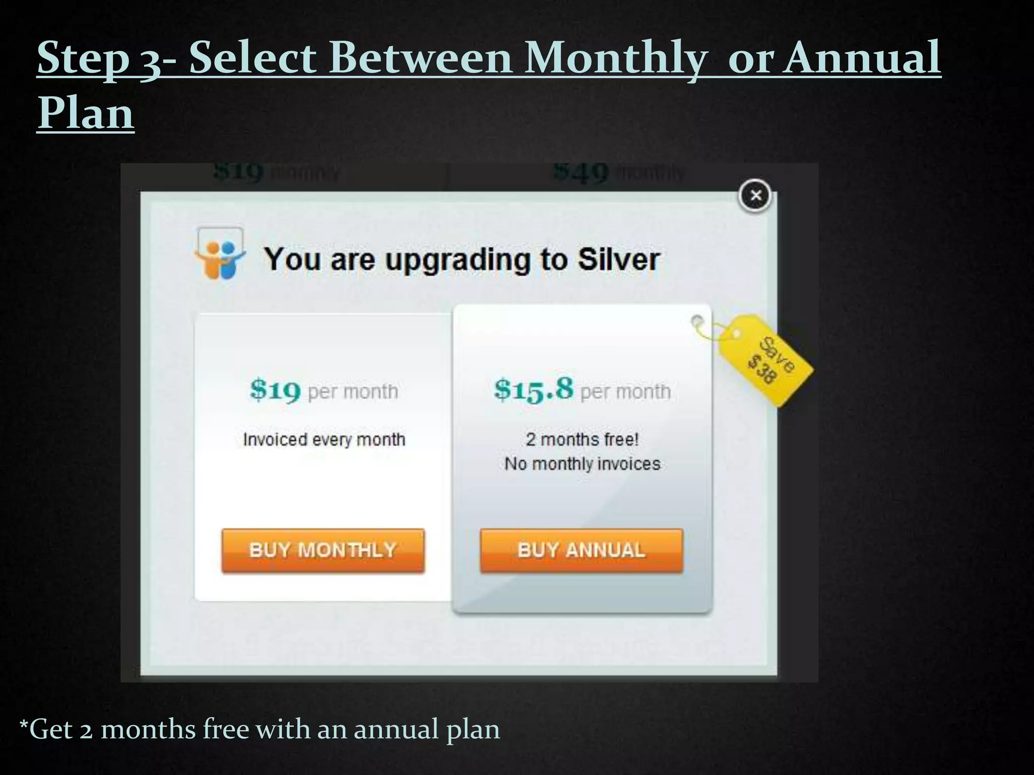 Slide share payment for pro v2 | PPT