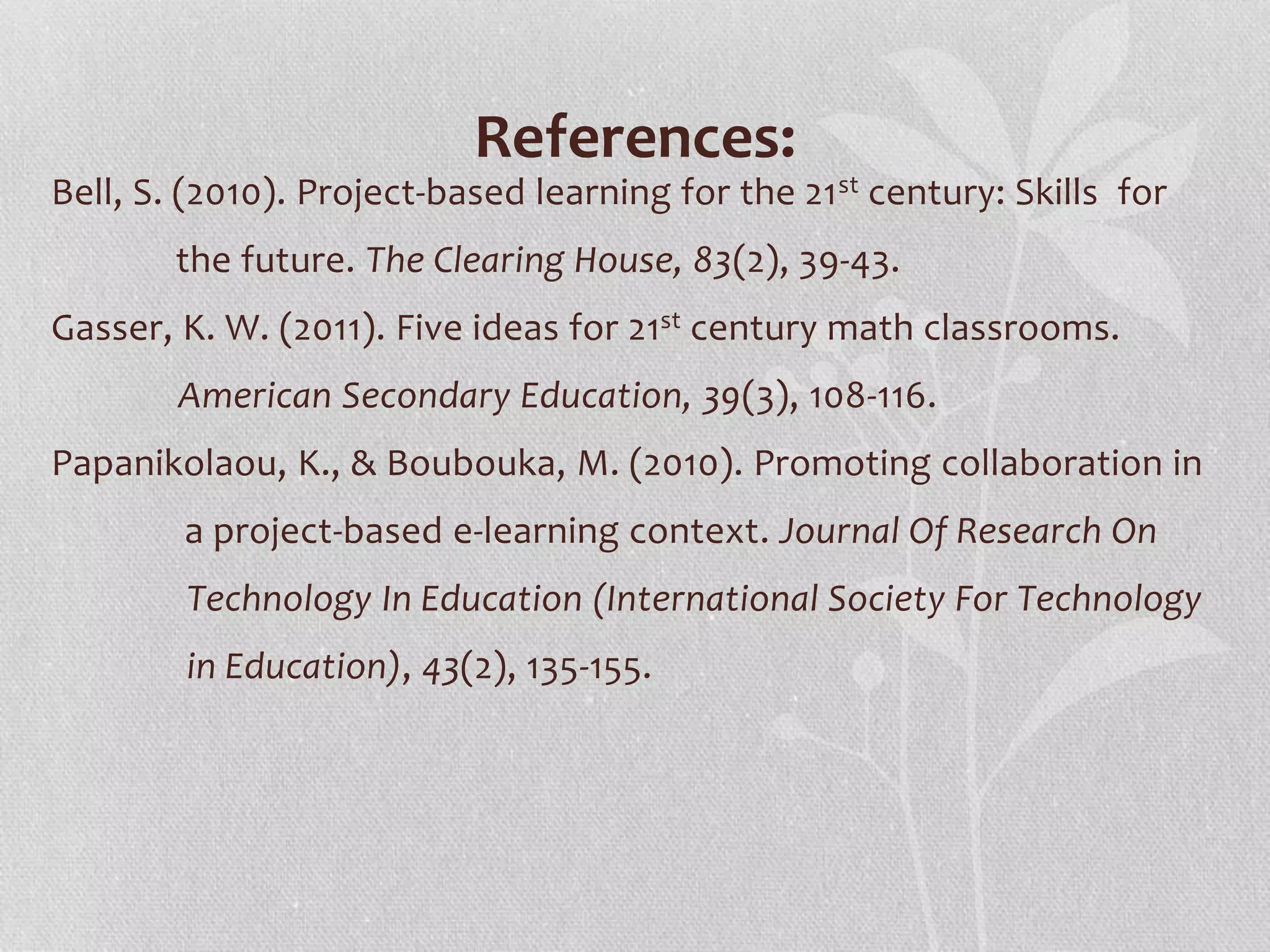 Problem-Based vs. Project Based Learning | PPTX