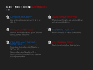 Pilot Tube Guided Boring Solutions Meet Project Challenges | PDF