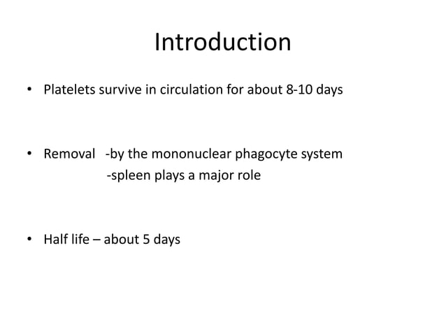 Platelets in health & disease - AJ | PPTX | Blood Disorders | Diseases ...