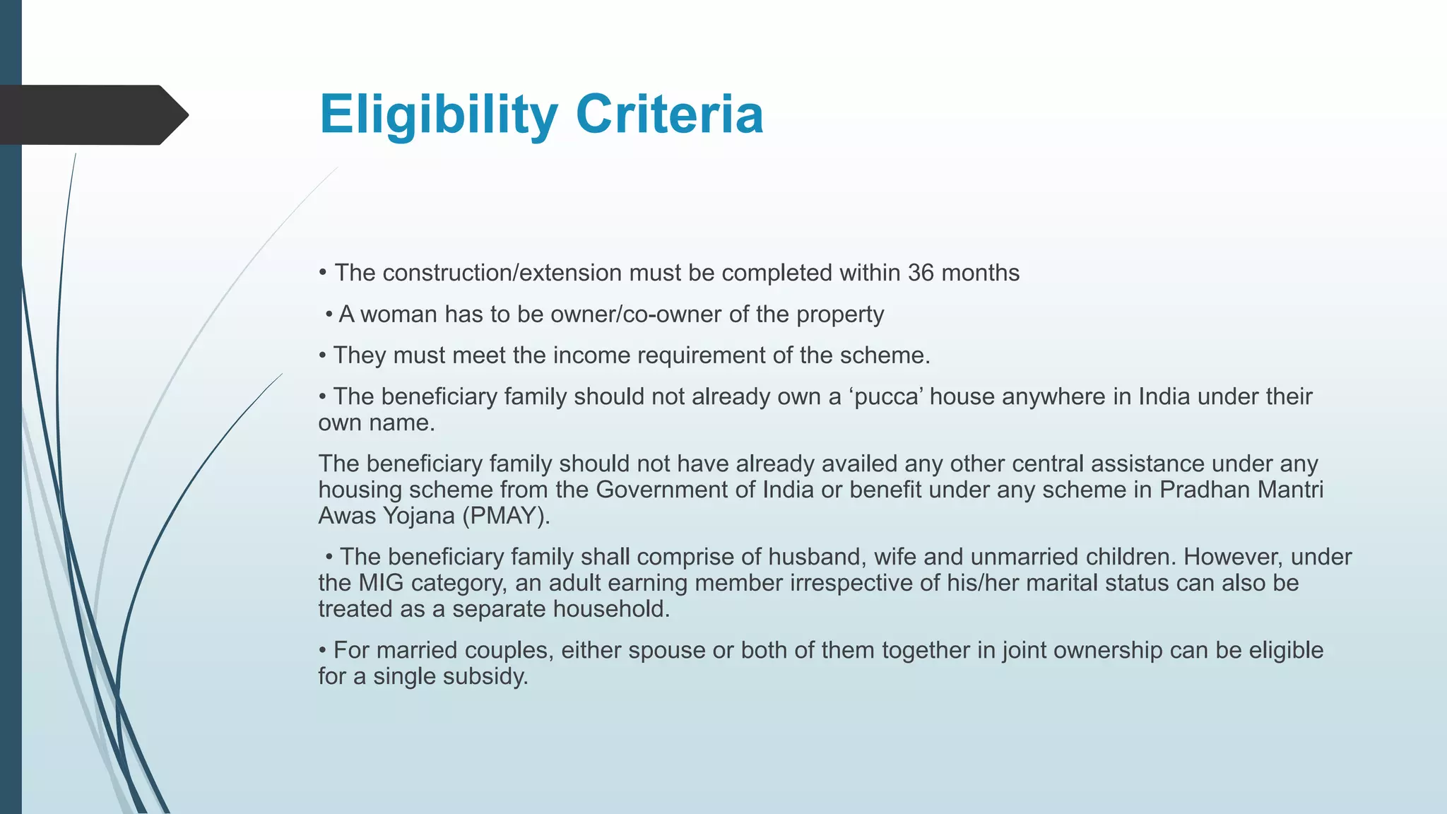 Pradhan Mantri Awaas Yojana Scheme | PPTX