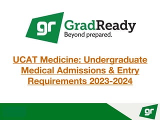 UCAT Medicine: Undergraduate Medical Admissions & Entry Requirements ...