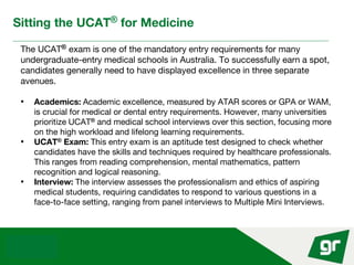 UCAT Medicine: Undergraduate Medical Admissions & Entry Requirements ...
