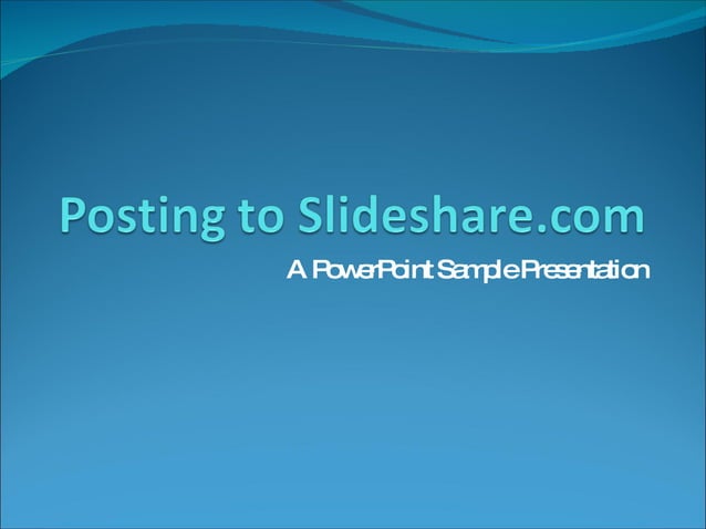 Slideshare Powerpoint | PPT | Computing | Technology & Computing