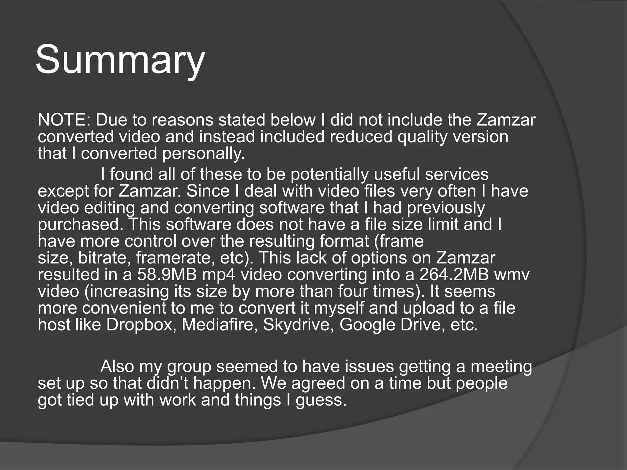 Slideshare powerpoint | PPTX | Video Software | Computer Software and Applications