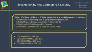 DDR5 Ram quick specifications | PDF