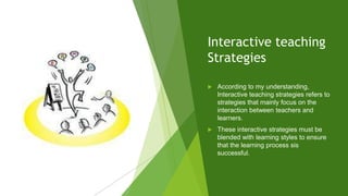 Teaching Strategies | PPTX