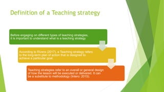 Teaching Strategies | PPTX