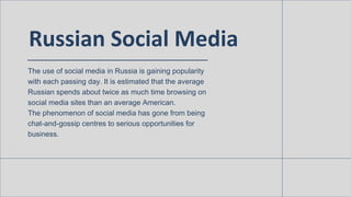 Russian Social Media | PPT
