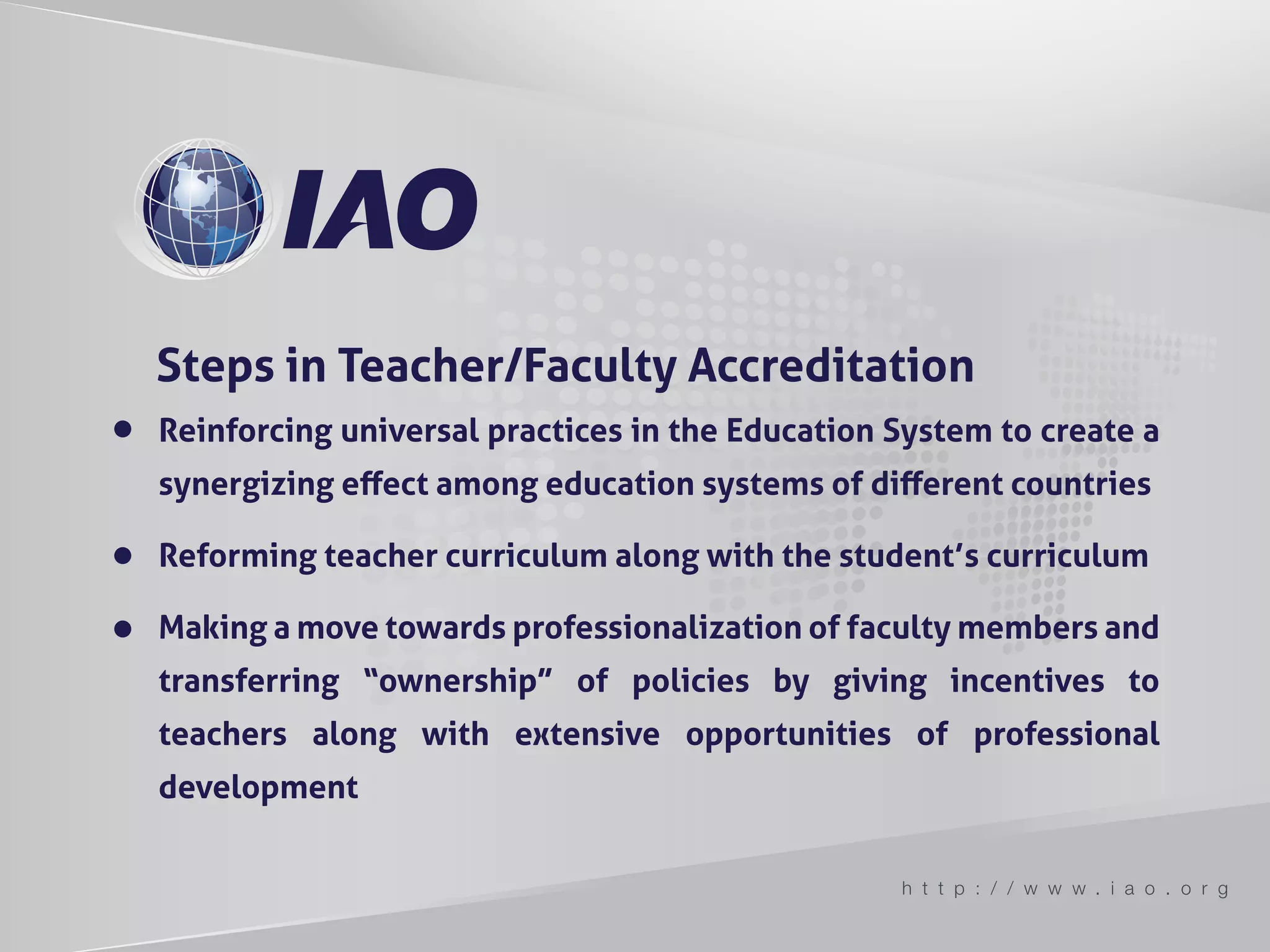 International Accreditation Organization | PDF