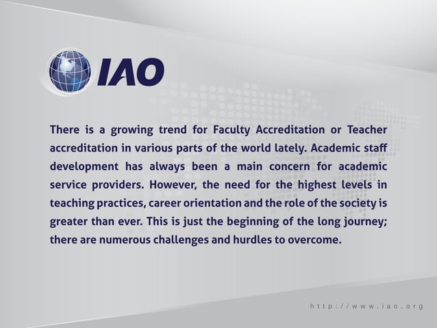 International Accreditation Organization | PDF