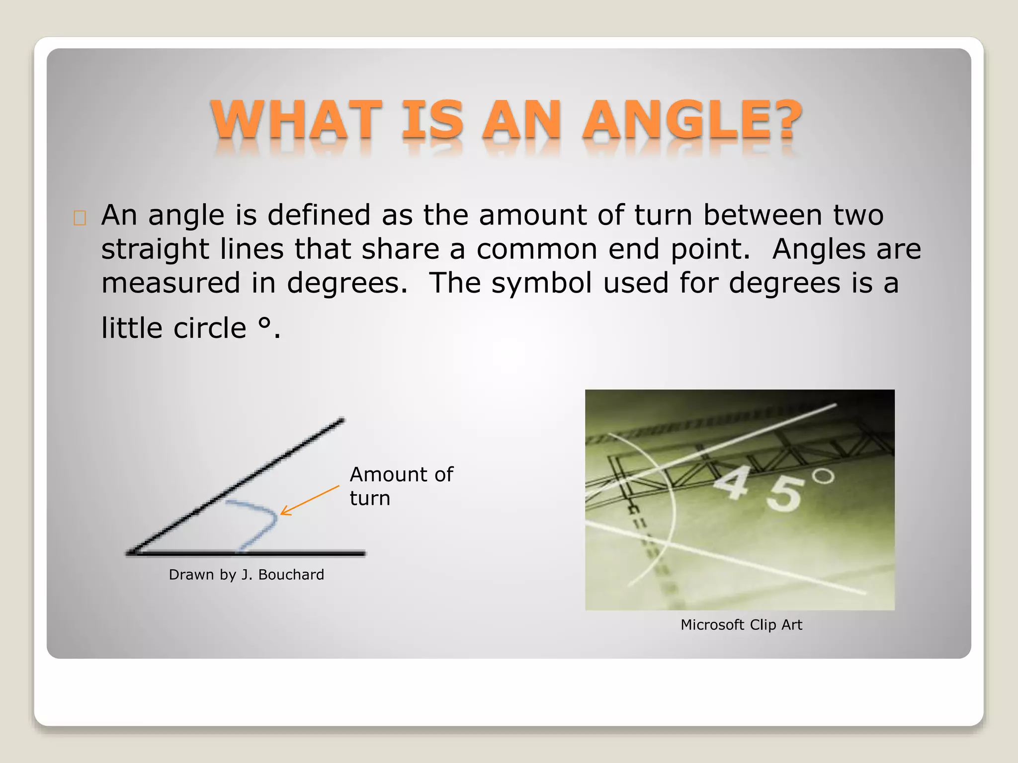 Angles: Naming, Types, and How to Measure Them | PPTX