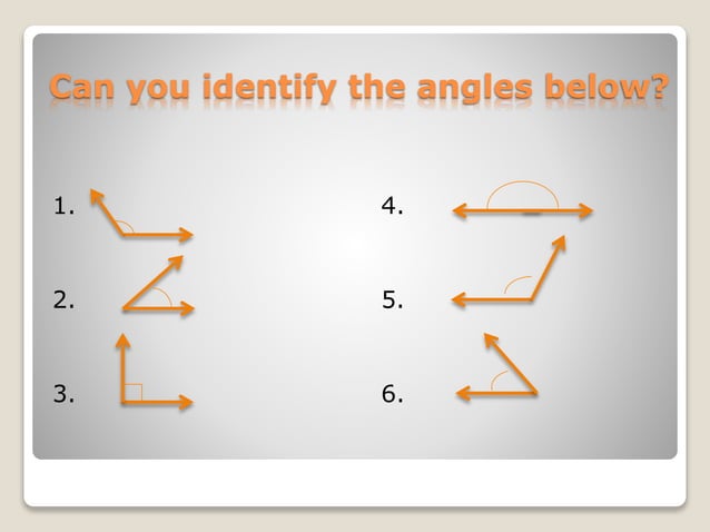 Angles: Naming, Types, and How to Measure Them | PPTX | Geography | Science