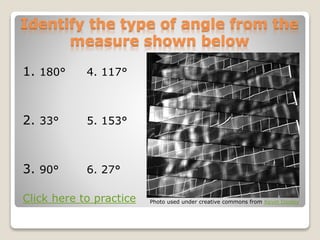 Angles: Naming, Types, and How to Measure Them | PPTX