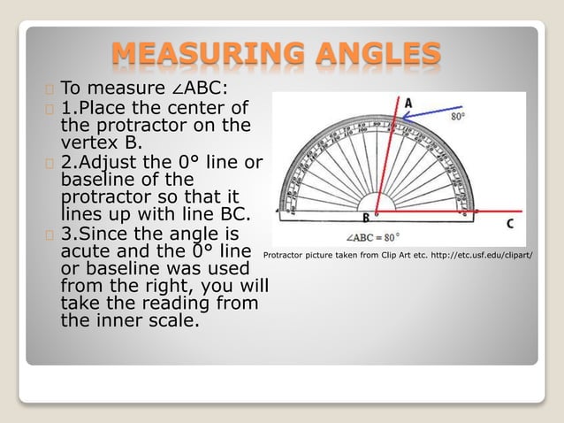 Angles: Naming, Types, and How to Measure Them | PPTX | Geography | Science