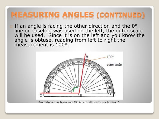 Angles: Naming, Types, and How to Measure Them | PPTX | Geography | Science