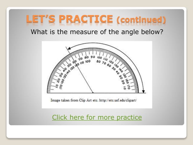 Angles: Naming, Types, and How to Measure Them | PPTX | Geography | Science