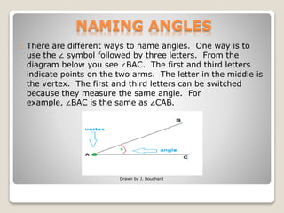 Angles: Naming, Types, and How to Measure Them | PPTX