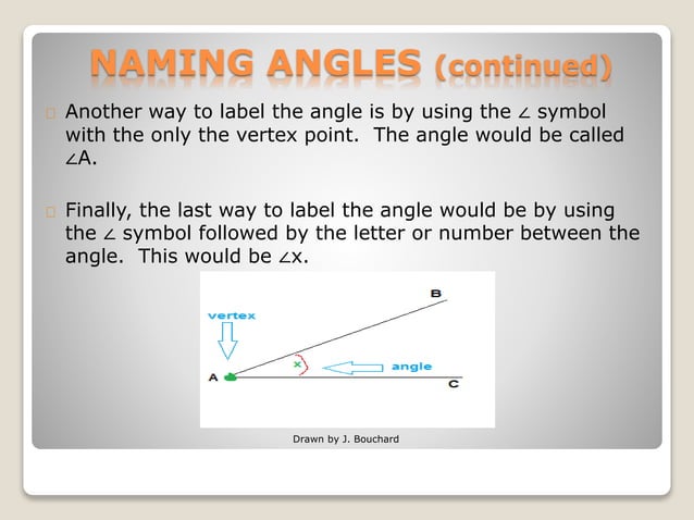 Angles: Naming, Types, and How to Measure Them | PPTX | Geography | Science