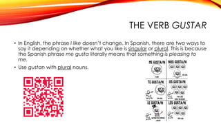 Spanish I: 1st Semester Review | PPT