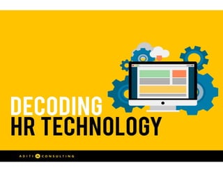Decoding HR technology | PDF