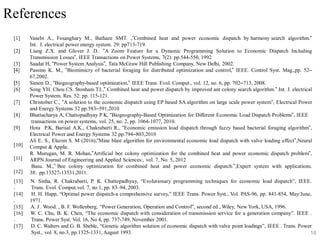 Solution of Combined Heat and Power Economic Dispatch Problem Using ...