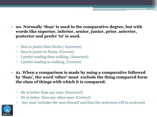 SSC Exams :- Important rules with examples for nouns | PPTX
