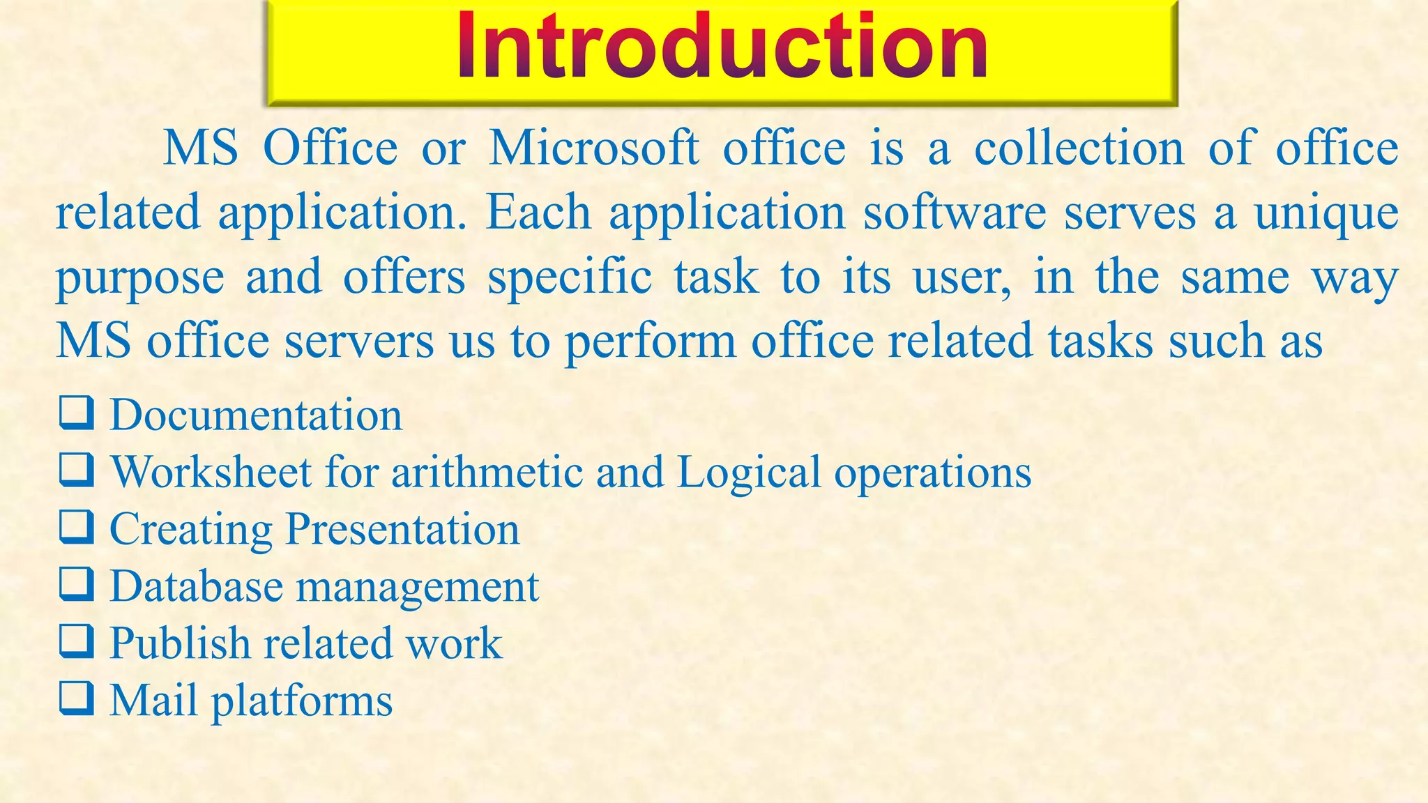 MS Office | PPTX