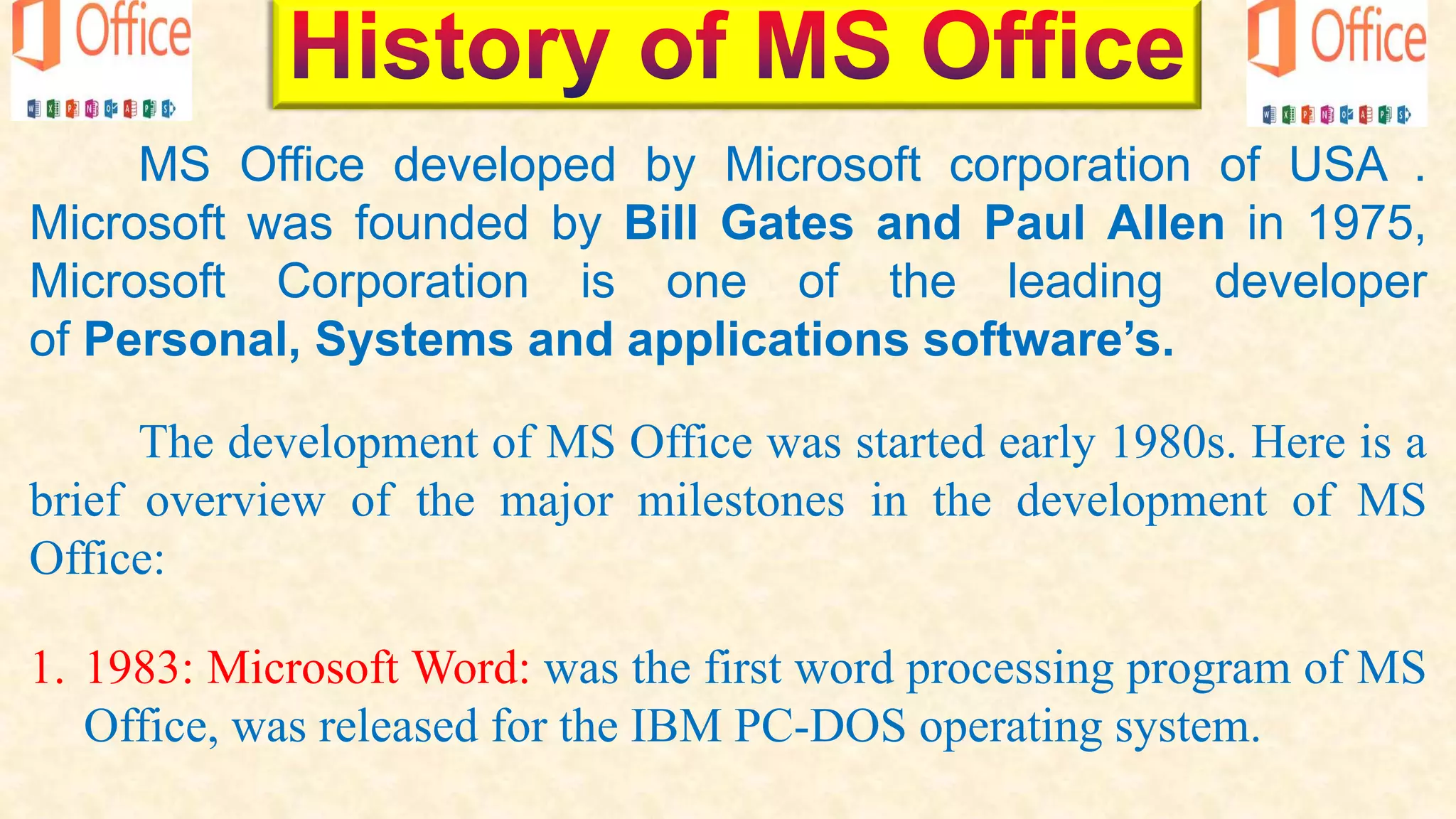 MS Office | PPTX