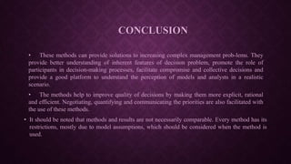 SLIDESHARE PPT-DECISION MAKING METHODS.pptx