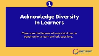 Nurturing Learning environment at schools | PDF