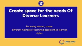 How to make learning happen for diverse learners | PPT