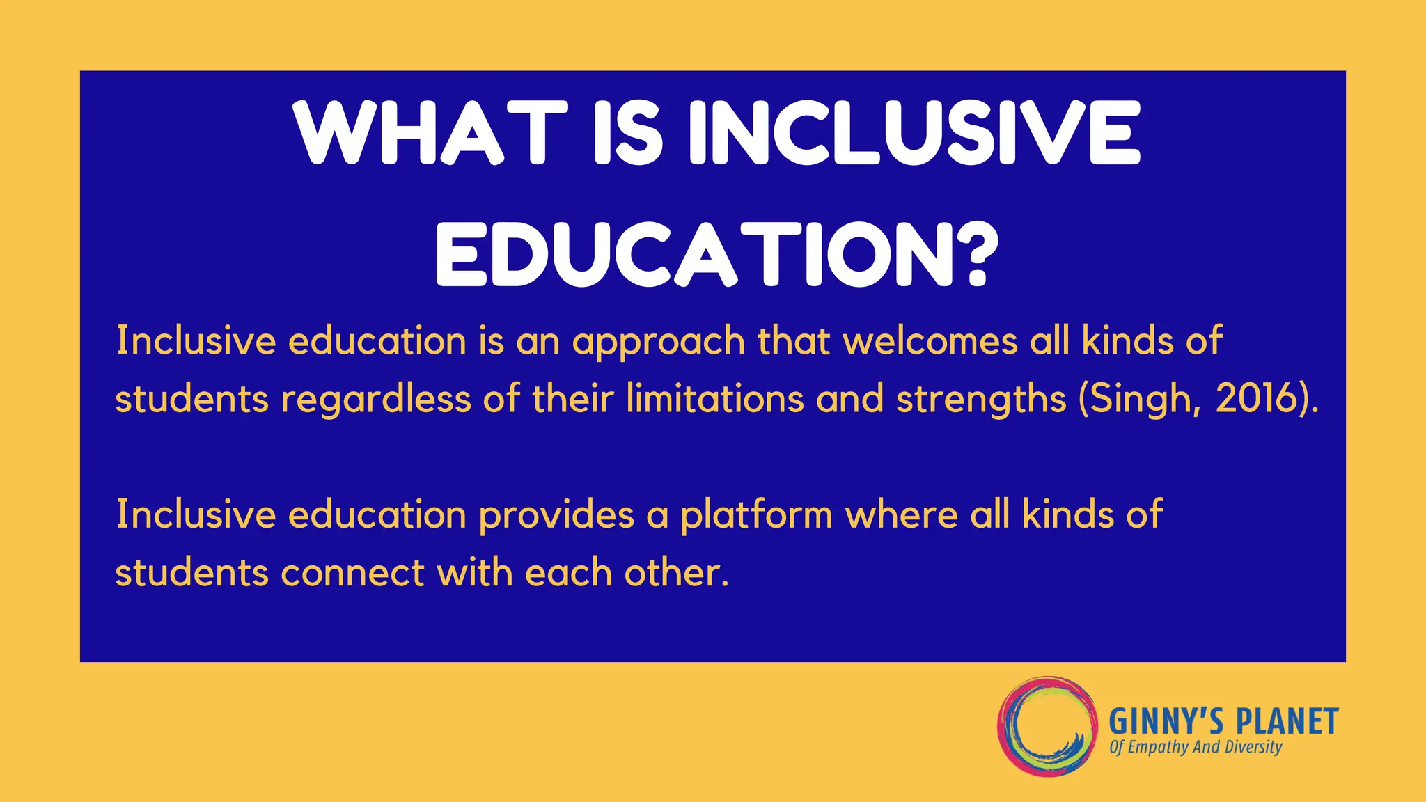 Why Education Should Be Inclusive in Schools | PDF