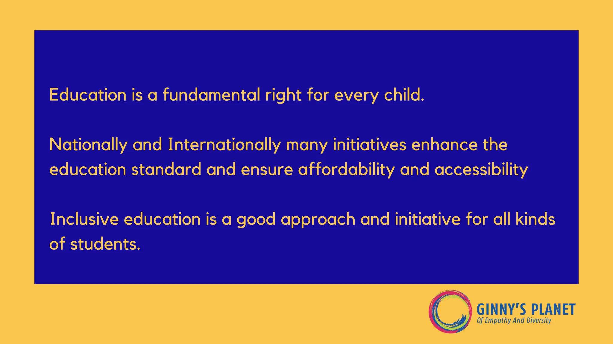 Why Education Should Be Inclusive in Schools | PDF