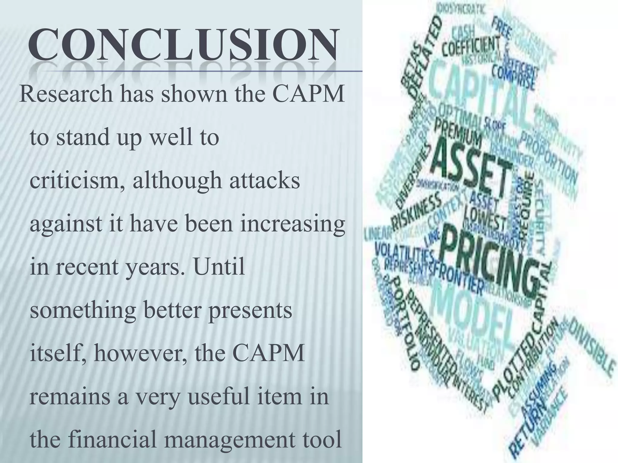 CAPM | PPTX